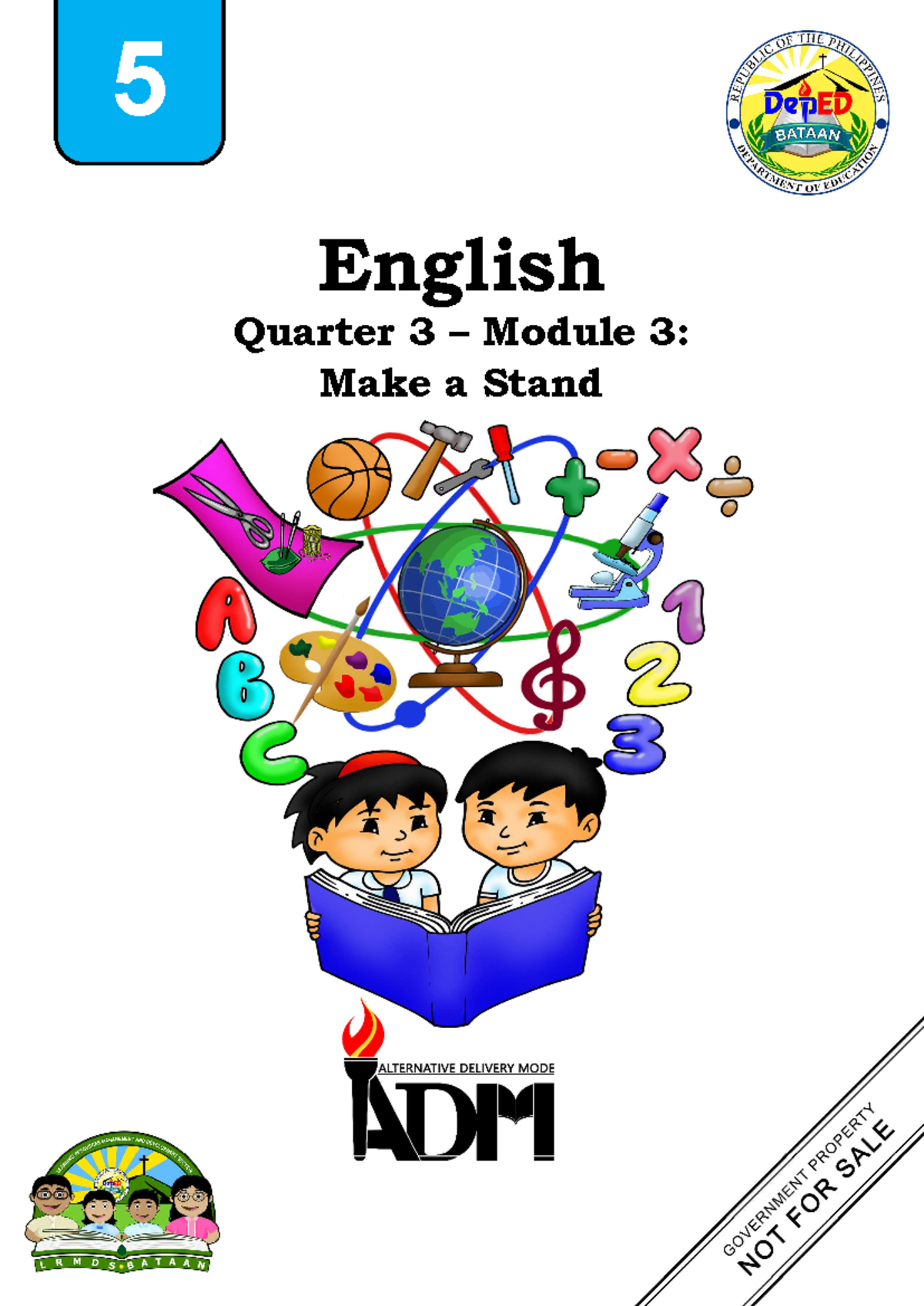 English 5 quarter 3 module 3 make a stand - Learning materials in ...