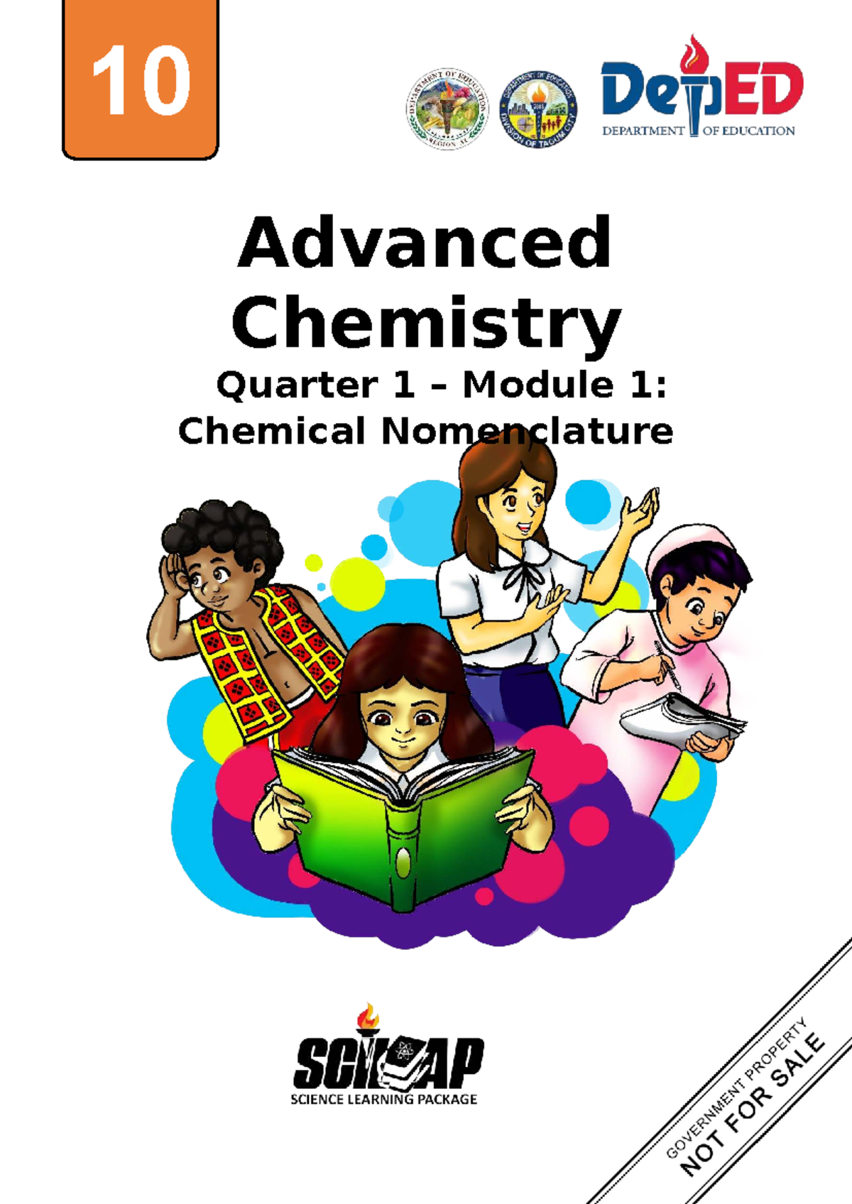 Advanced Chemistry 10 Q1 Module 1: Chemical Nomenclature Guide - Studocu