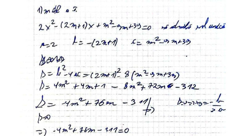 MML N.T. 2x2 Equation Analysis and Solutions - Studocu