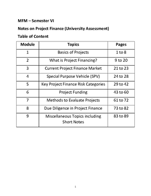 Project management notes - 1. Definition of a Project A project is a ...