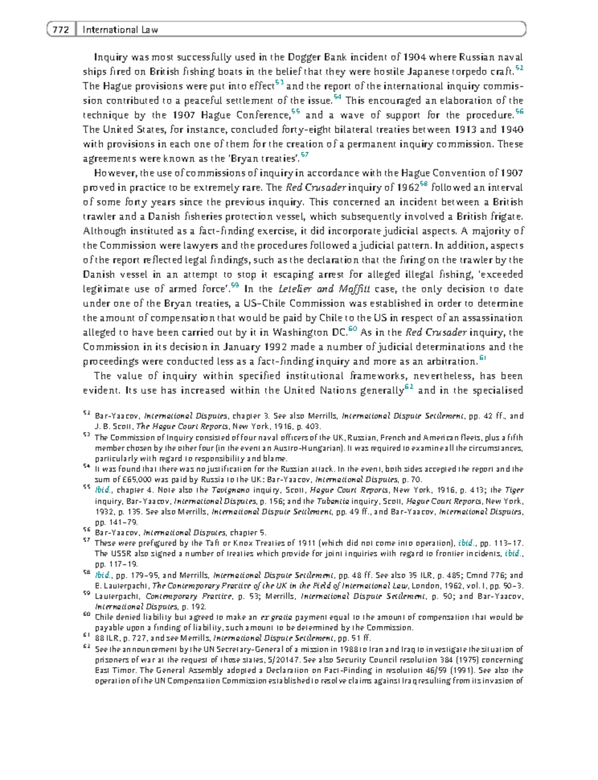 Zlib: The Role of Inquiry and Conciliation in International Law - Studocu