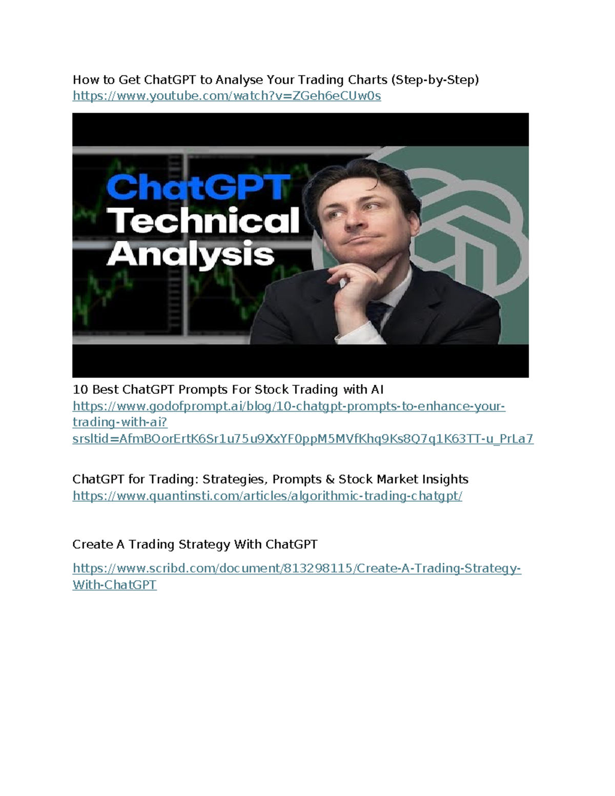 Chat GPT - Analisa Teknikal & Bandarmologi - How to Get ChatGPT to ...