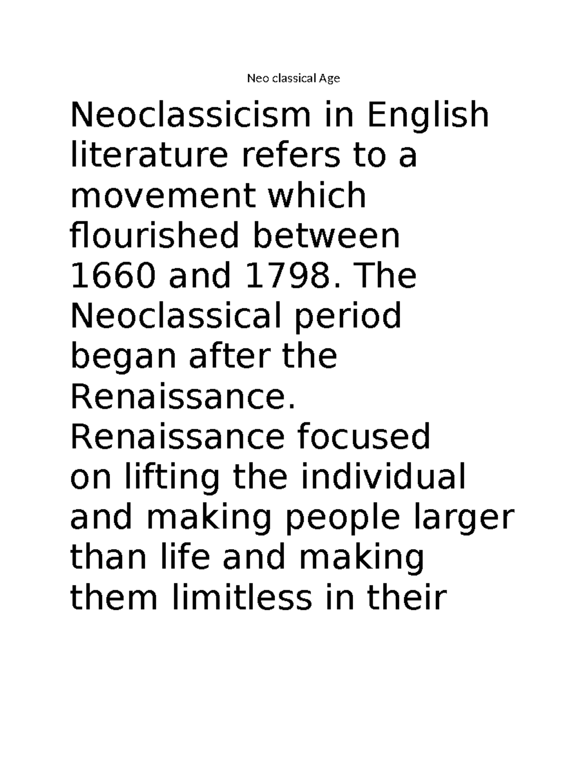 Neoclassical Age (1660-1798): Context, Key Figures, and Literature ...