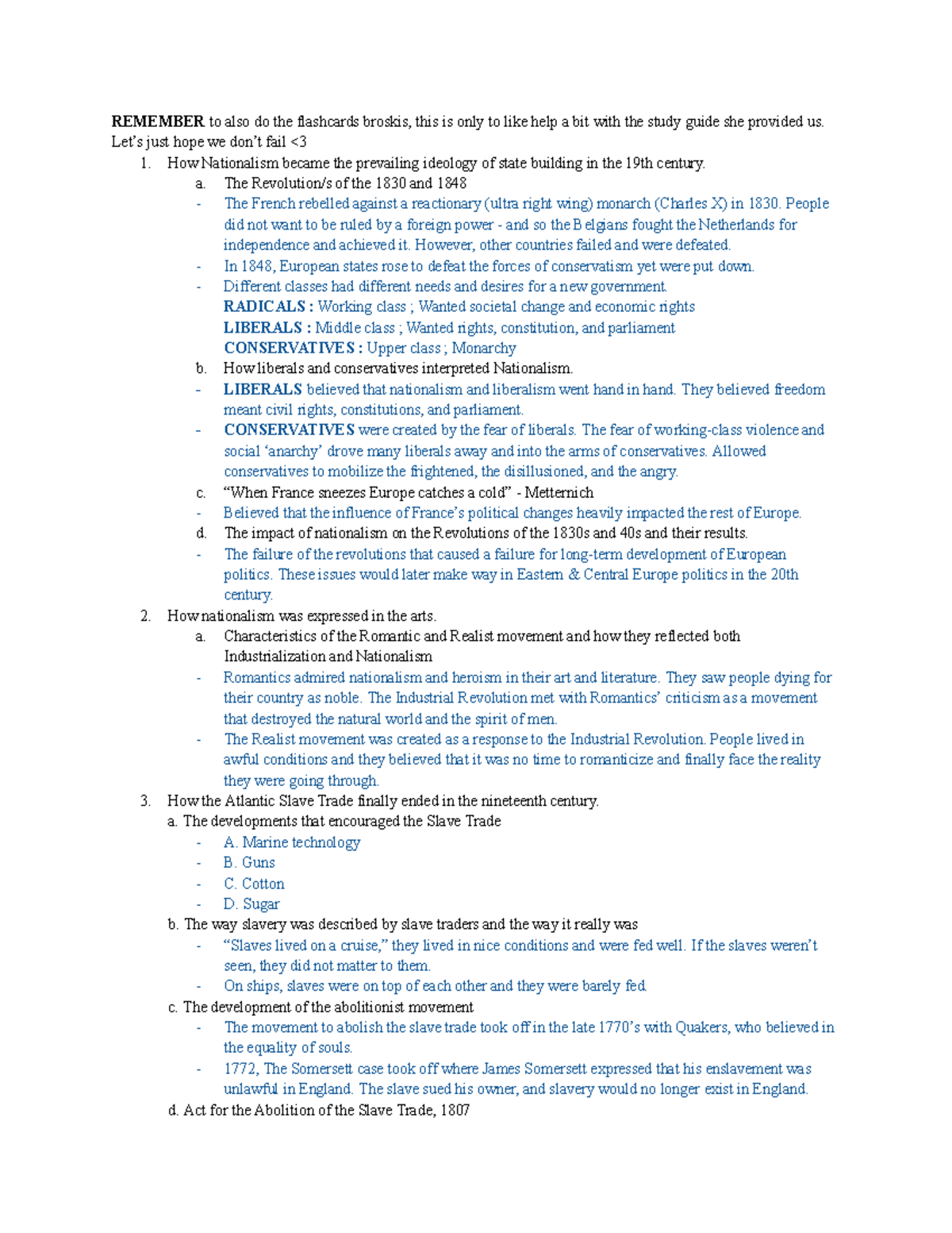 Nationalism and Its Impact on 19th Century State Building: A Study ...