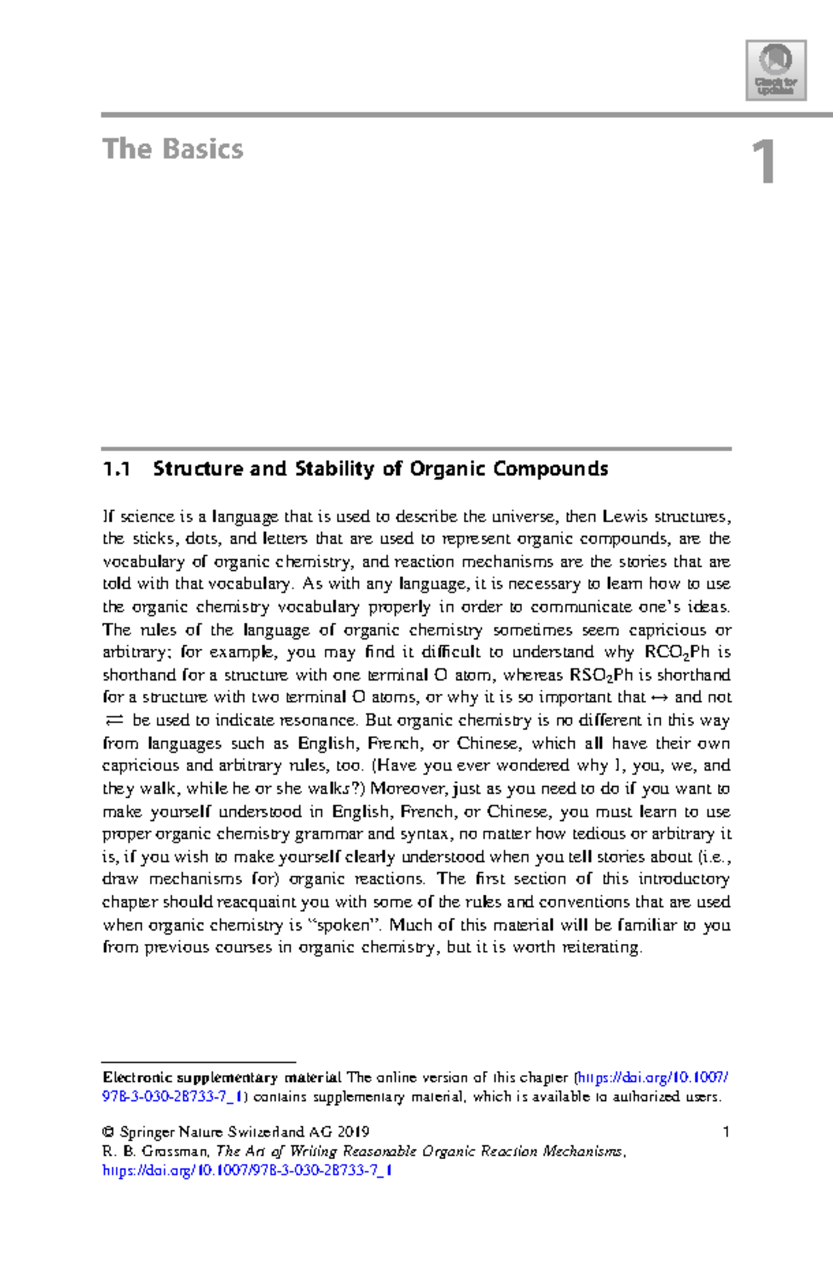 Key Concepts in Organic Chemistry: Acidity, Stability, and Mechanisms ...