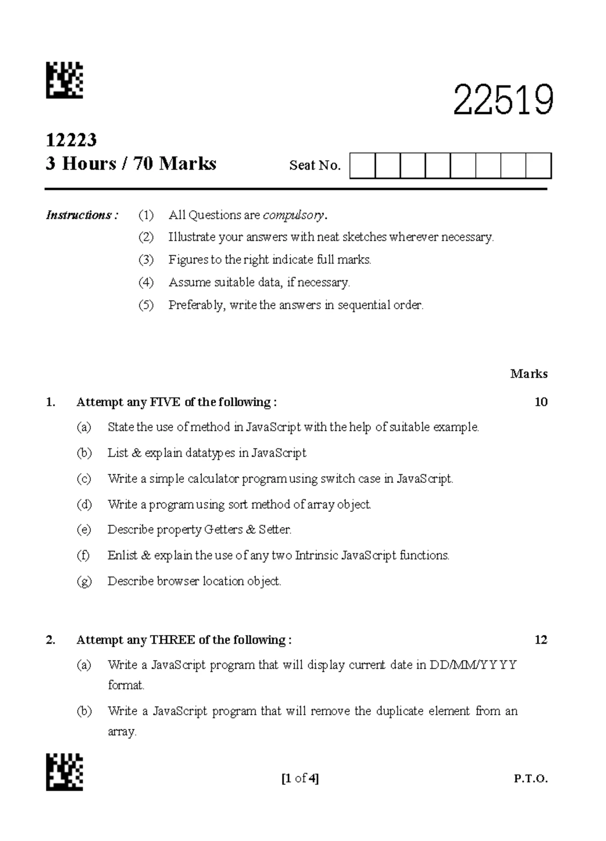 22519-2019-Winter-model-answer-paper[Msbte study resources] - MAHARASHTRA STATE BOARD OF ...