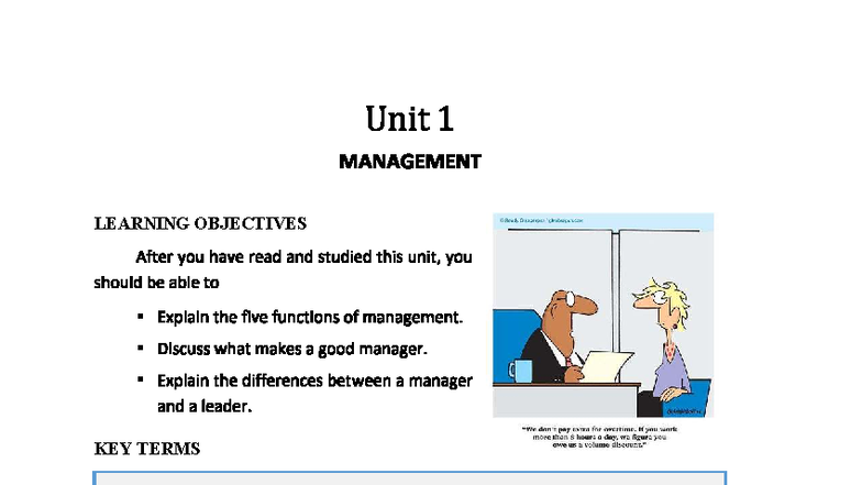 LEADERSHIP AND MANAGEMENT SKILLS: A CASE STUDY ANALYSIS - Studocu
