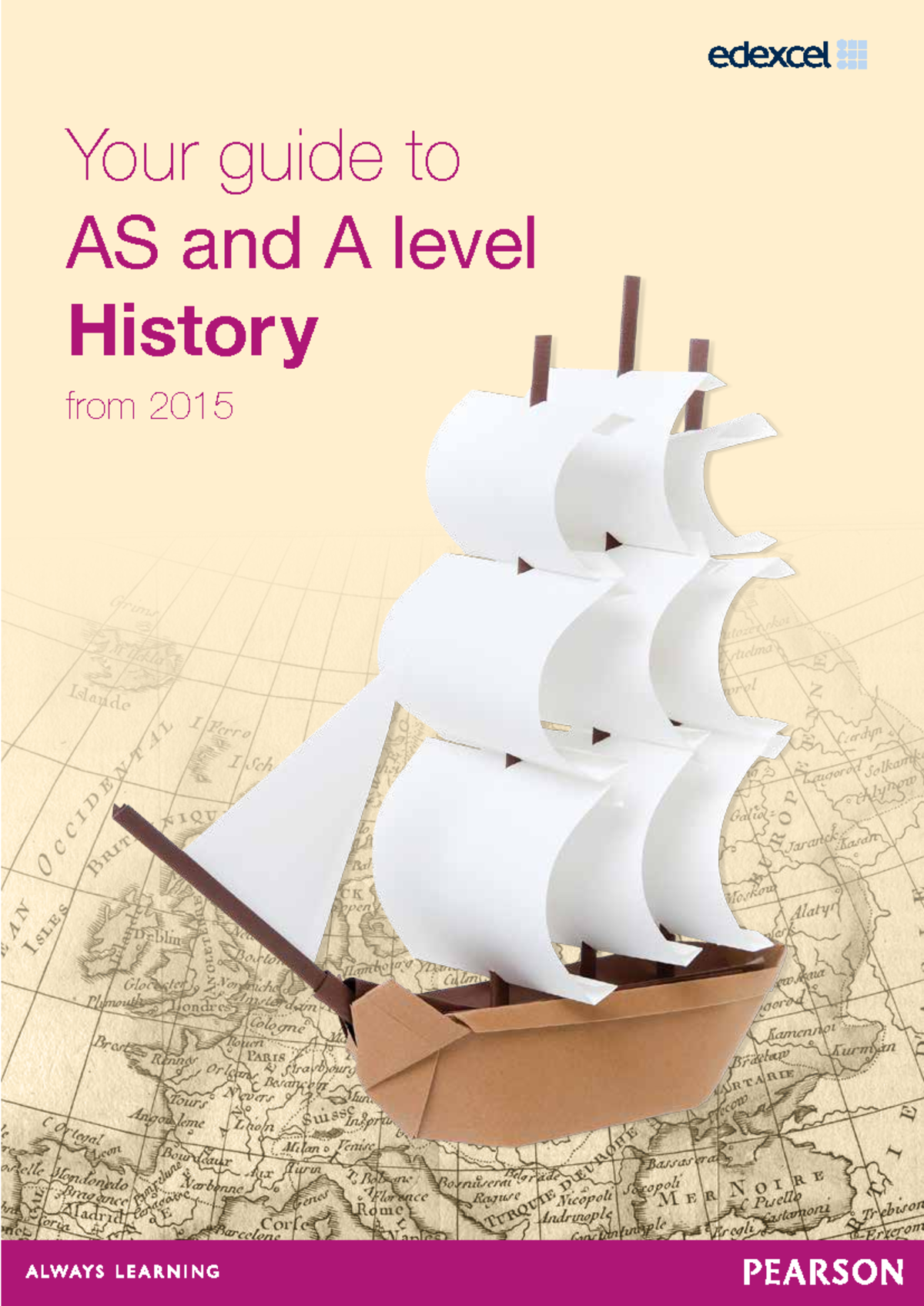 Edexcel AS & A Level History Guide (2015): Understanding the Changes ...