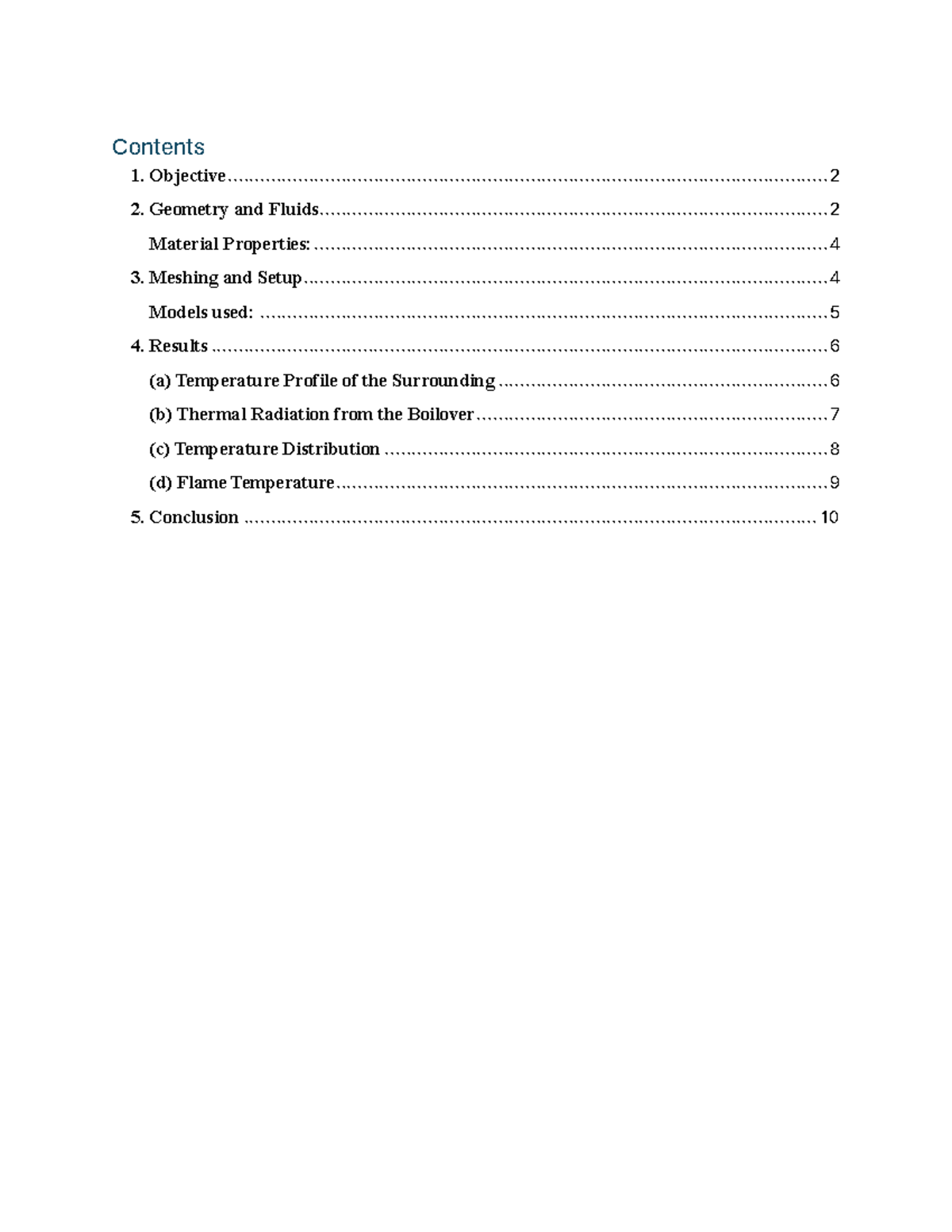 Thermal and Radiative Analysis of Tank Boilover using ANSYS Fluent ...