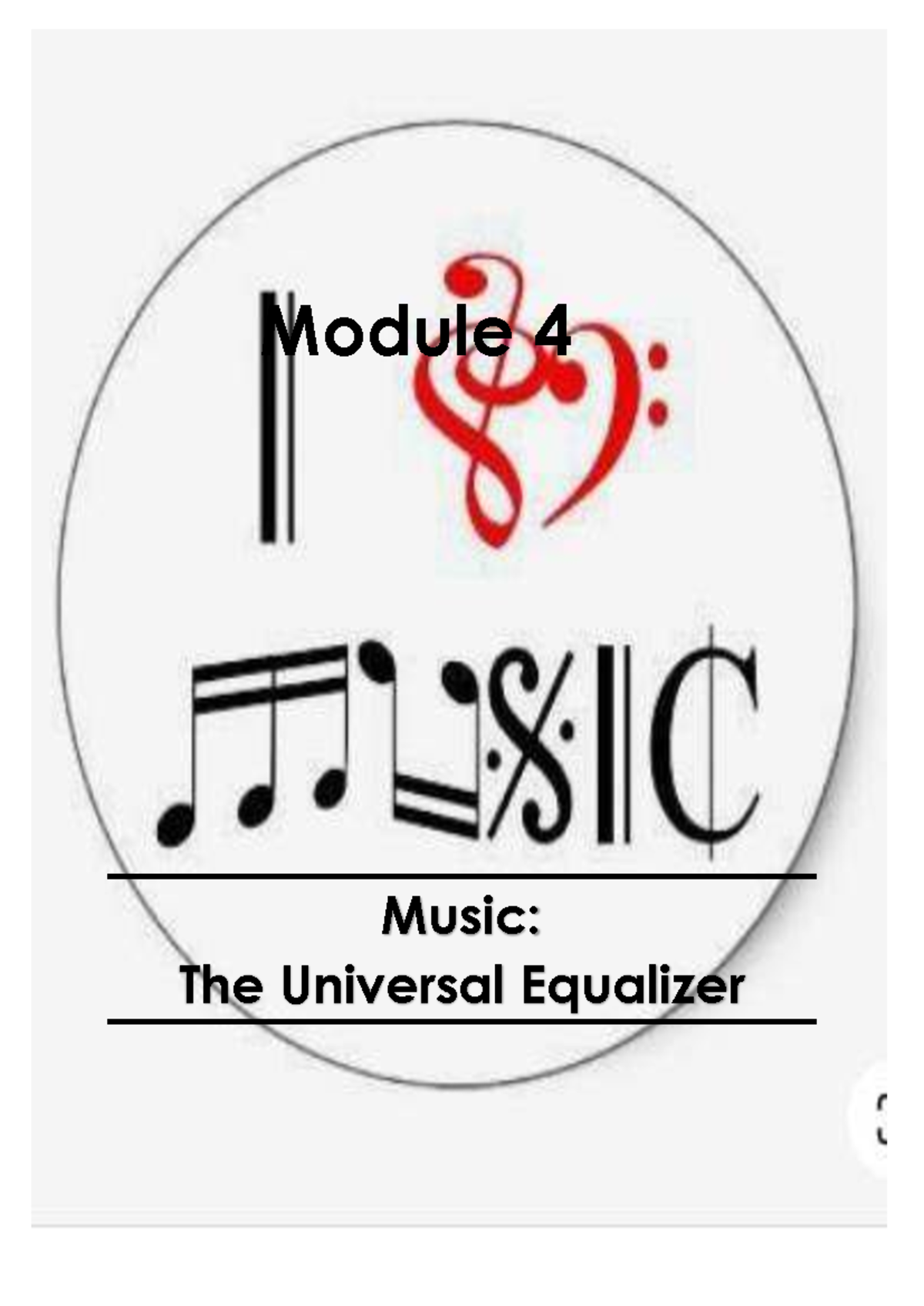 Module 4: Music as a Universal Equalizer - Study Notes - Studocu