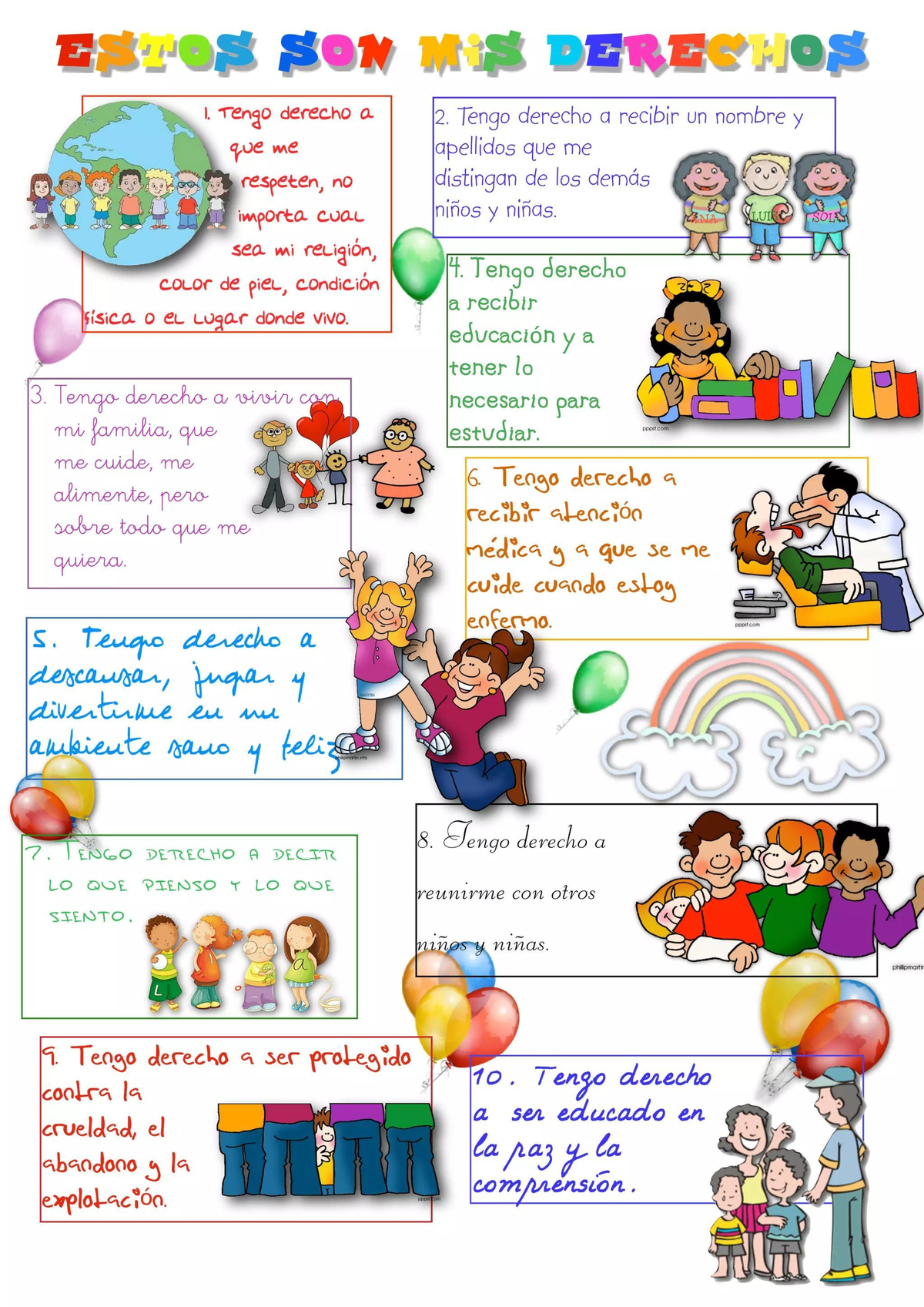 Derechos De Los Niños Presentación Sobre Derechos Humanos Studocu