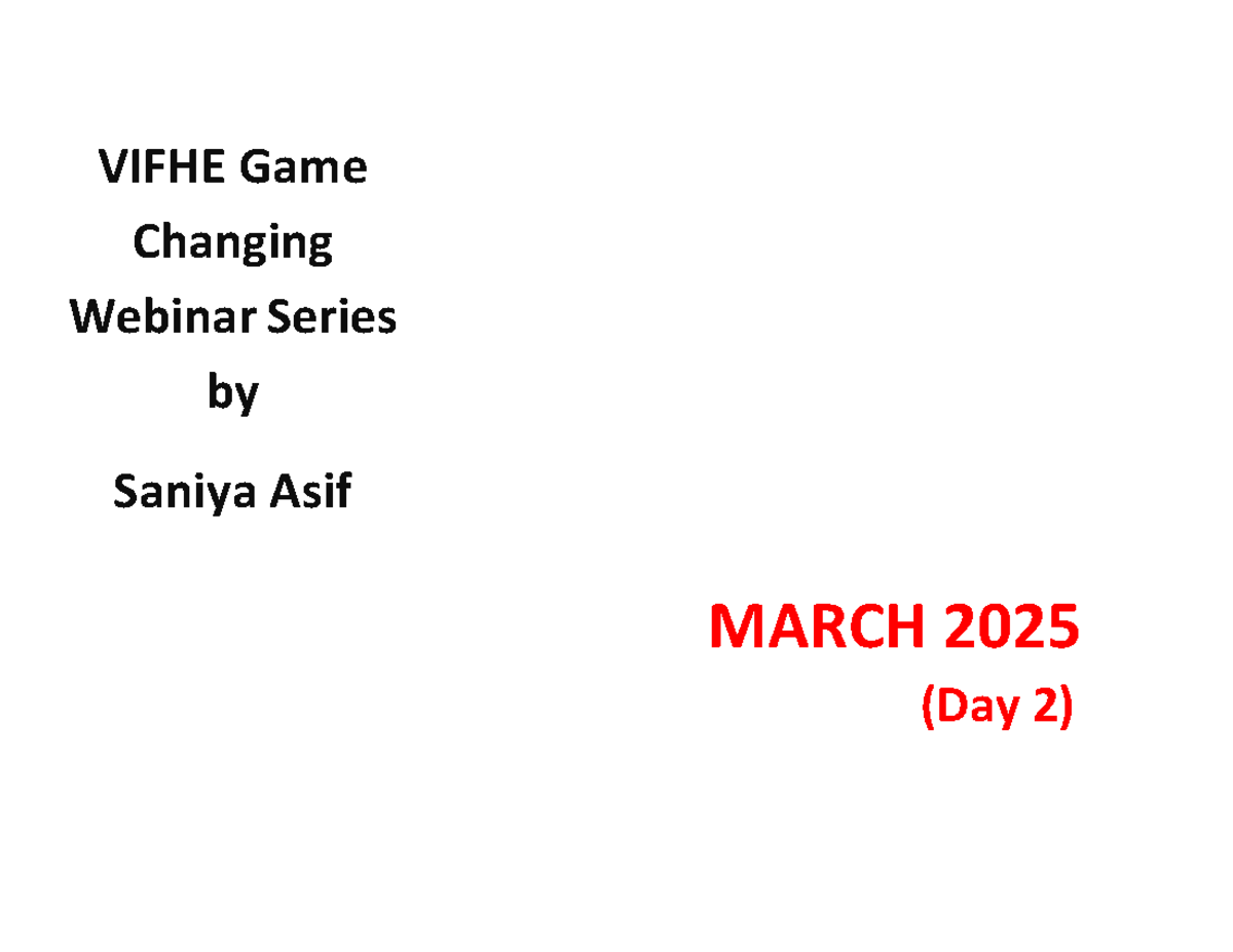 ATX-E Day2 Mar25 - VERY HELPFULL - VIFHE Game Changing Webinar Series ...