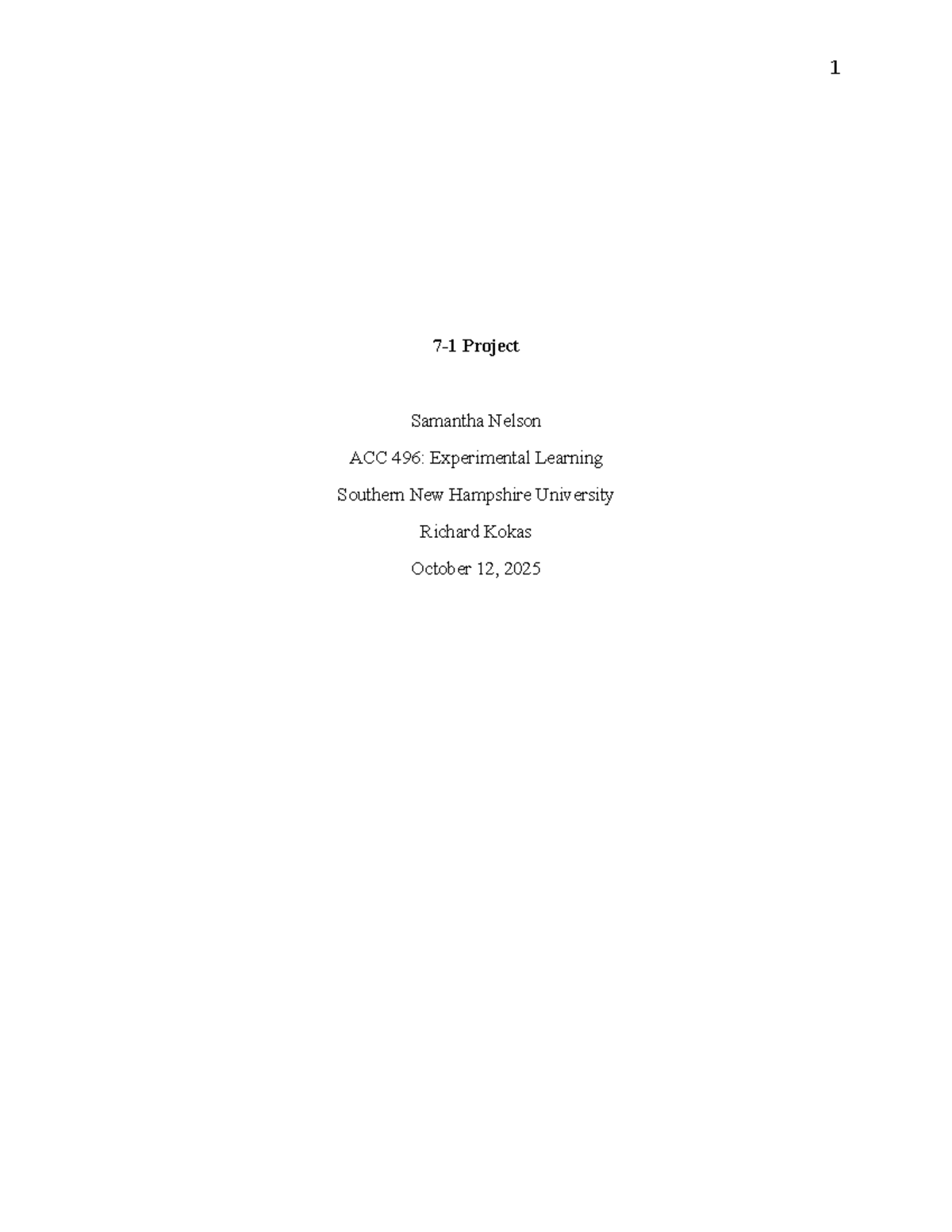 ACC 496: Final Project on VITA Software and Tax Preparation - Studocu