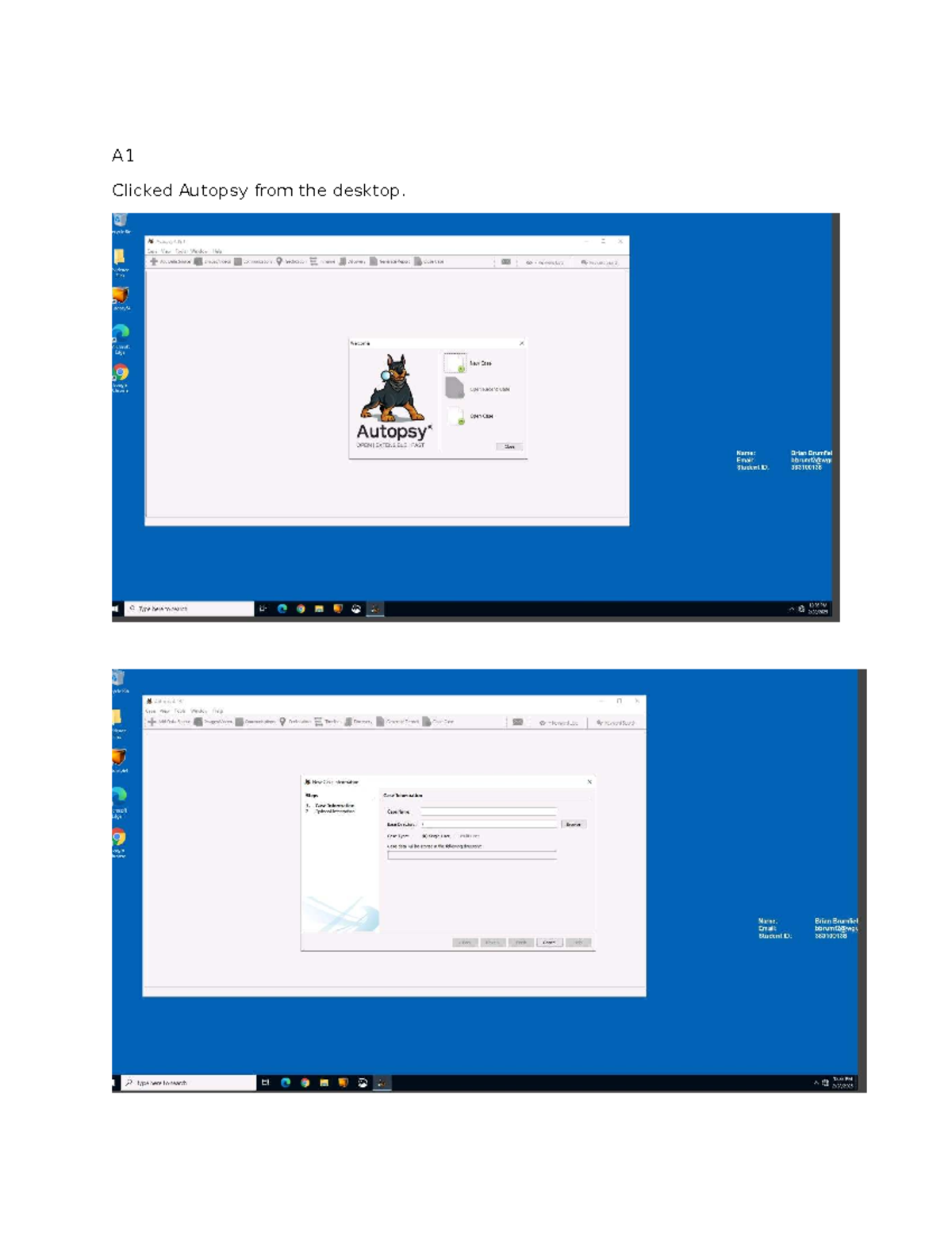 Task 2 - Digital Forensics in Cybersecurity - D431 - A Clicked Autopsy from the desktop ...
