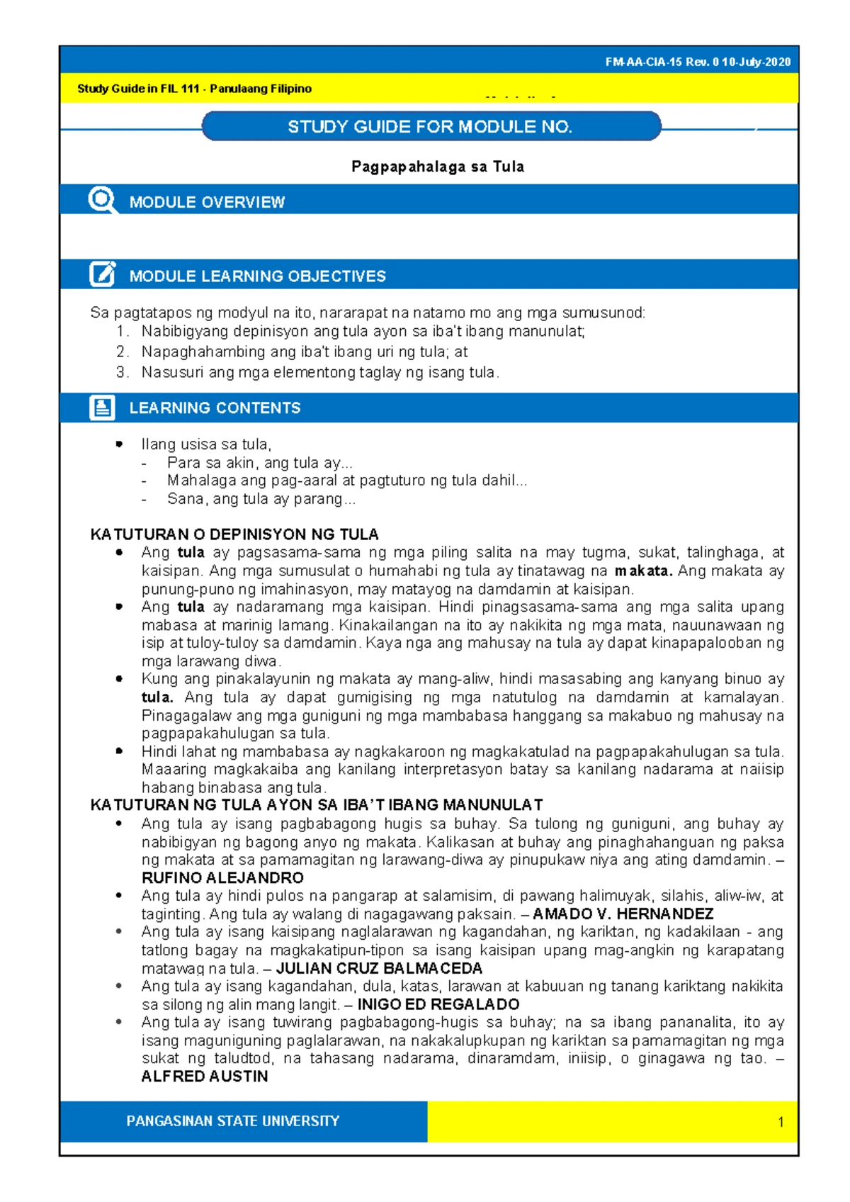 Filipino Official - MATATAG Daily Lesson Log for Edukasyon sa ...
