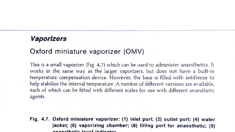 Vaporizers - Oxford Miniature Vaporizer (OMV) Overview and Maintenance ...