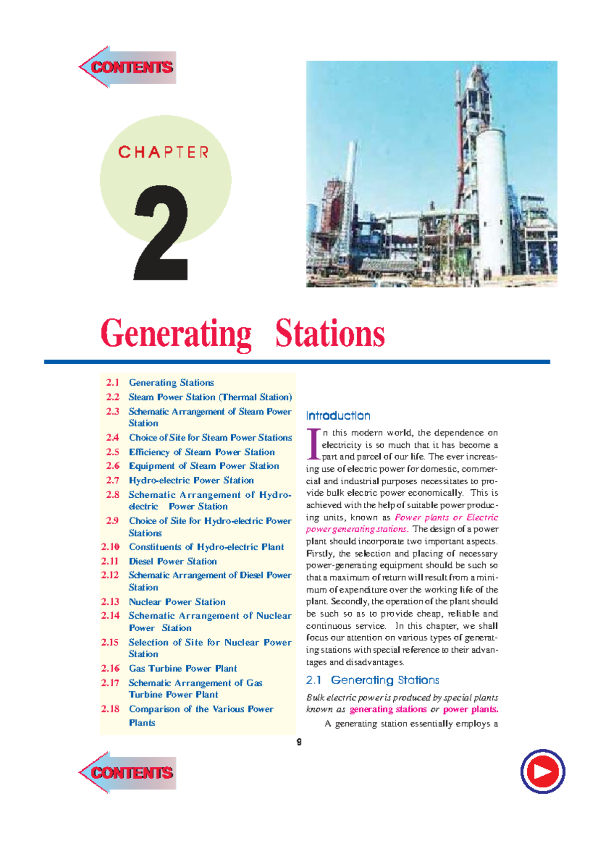Power Generation - Chapter on Generating Stations (ENGR 101) - Studocu