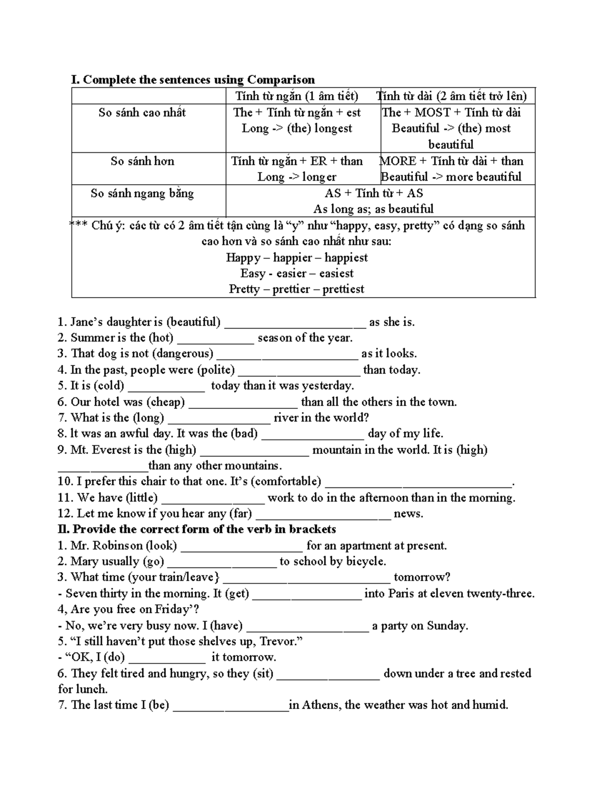 Zin 28 - English Exercises for Grade 7 Students - Studocu