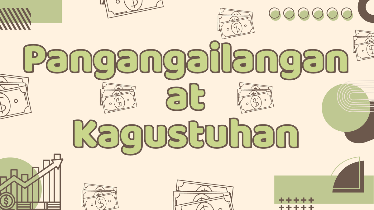 Pangangailangan at Kagustuhan: Isang Pagsusuri sa Teorya at Konsepto ...