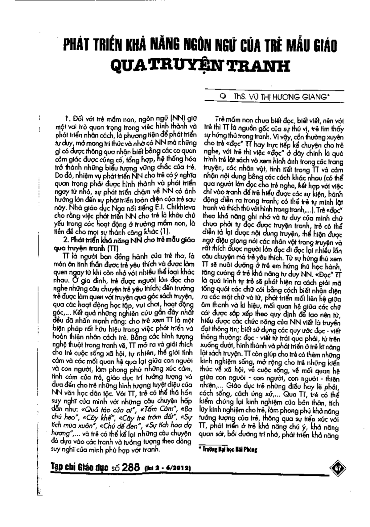 PHAT TRIEN KHA NANG NGON NGU CUA TRE MAU GIAO QUA TRUYEN TRANH - D61 ...