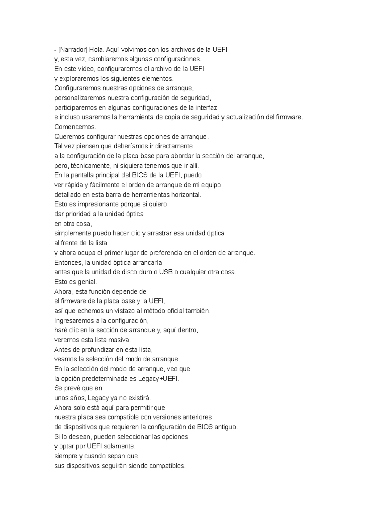 experimentos y mas experimentos - [Narrador] Hola. Aquí volvimos con ...