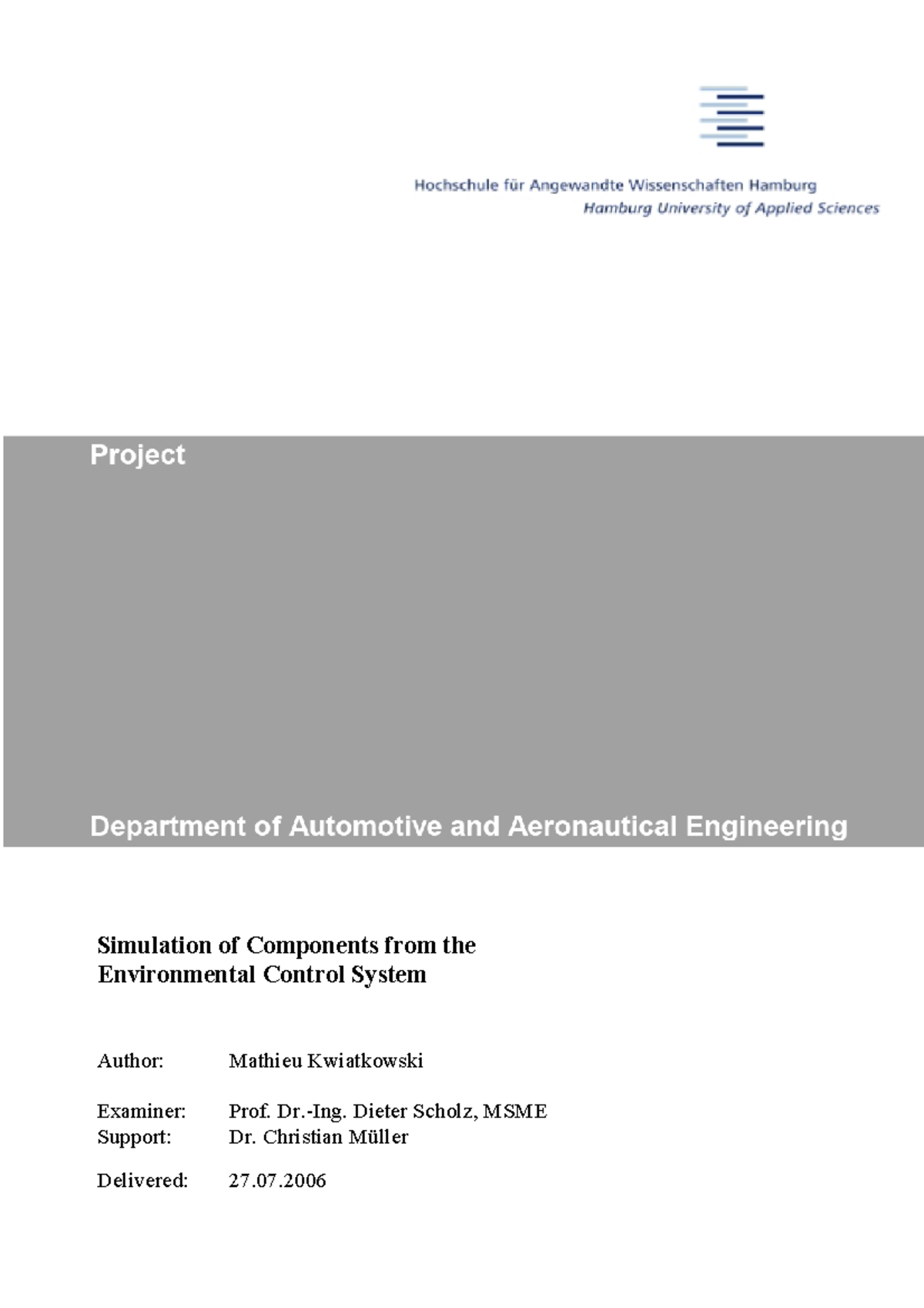 Simulation of Air Conditioning System Components in FLECS Project - Studocu