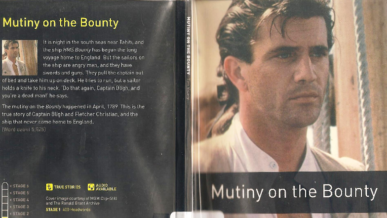 Mutiny on the Bounty - A Stage 6 True Story Analysis - Studocu