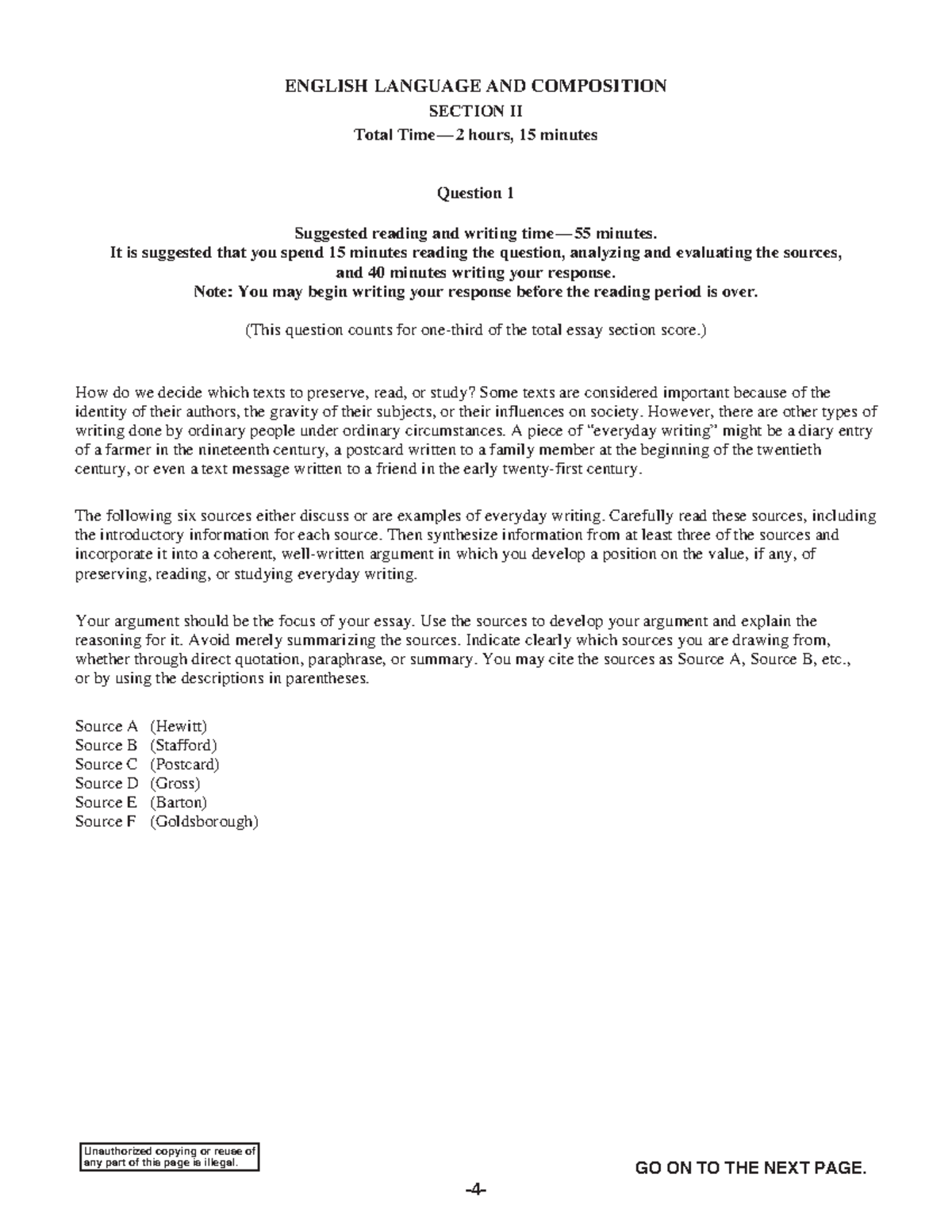 ENGLISH 101: Synthesis Essay Writing Guidelines and Sources Analysis ...