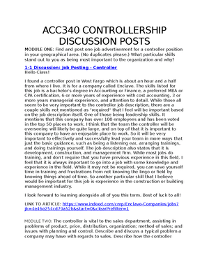 ACC 340 3-1 Discussion - 3-1 Discussion: Overhead Allocation Discussion ...