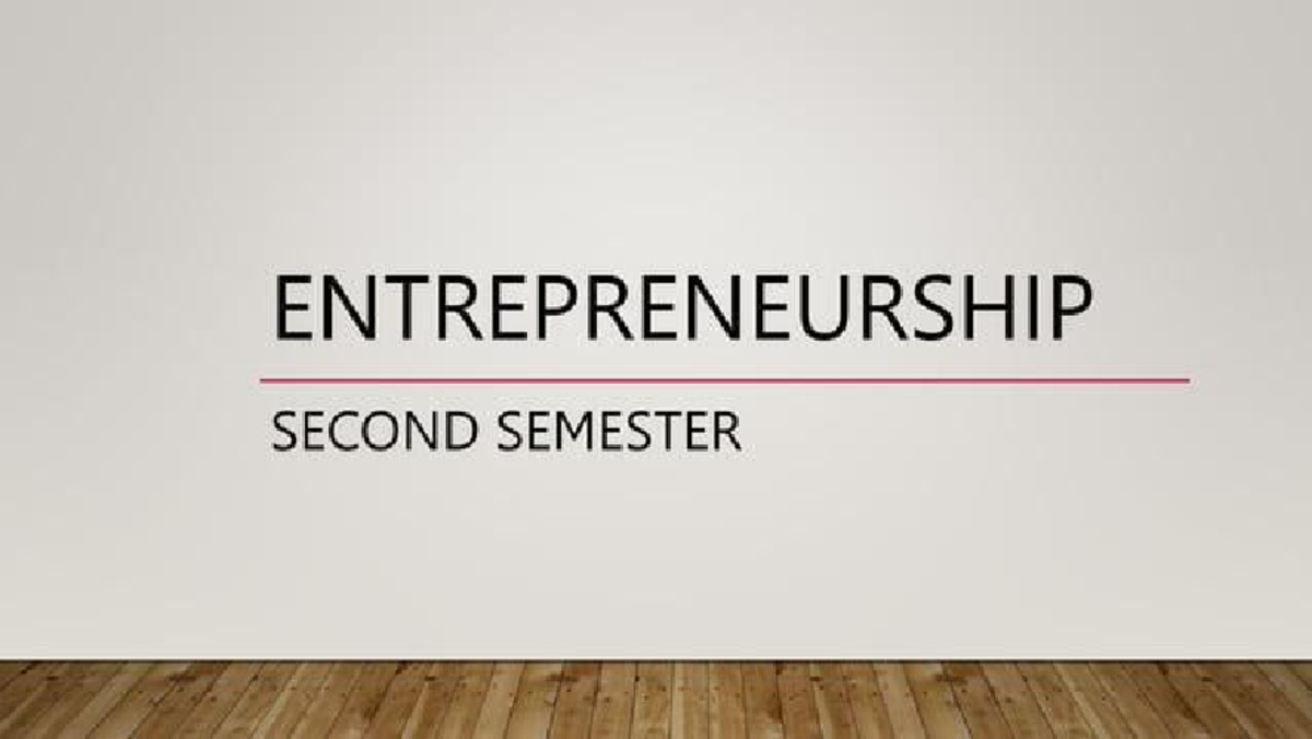 ENT 101: Entrepreneurship Lesson 1 - Understanding the Basics - Studocu