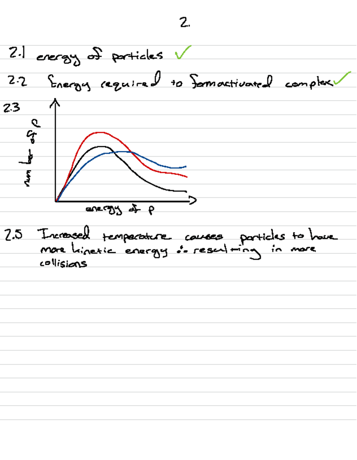 Chemistry 101: Energy of Particles and Equilibrium Analysis - Studocu