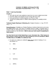 CHEM 122 - UIC - General Chemistry I - Studocu