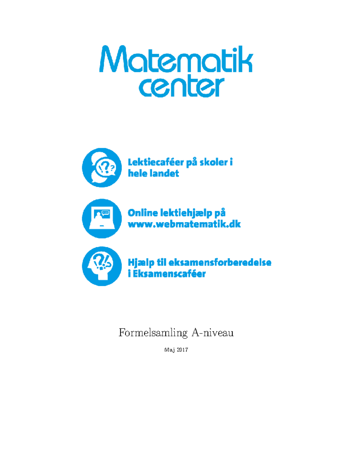 Matematikcenter: Formelsamling Vektorer i 2D og 3D (Maj 2017) - Studocu