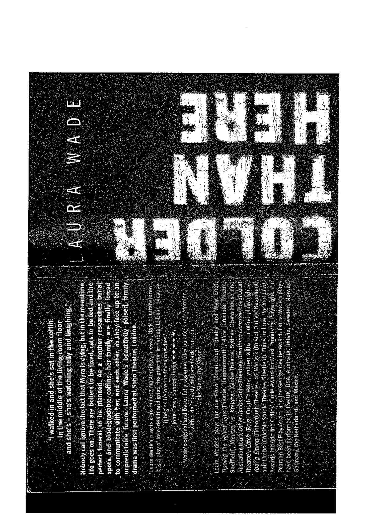 Colder-Than-Here-Script: A Study Guide for Drama Class - Studocu