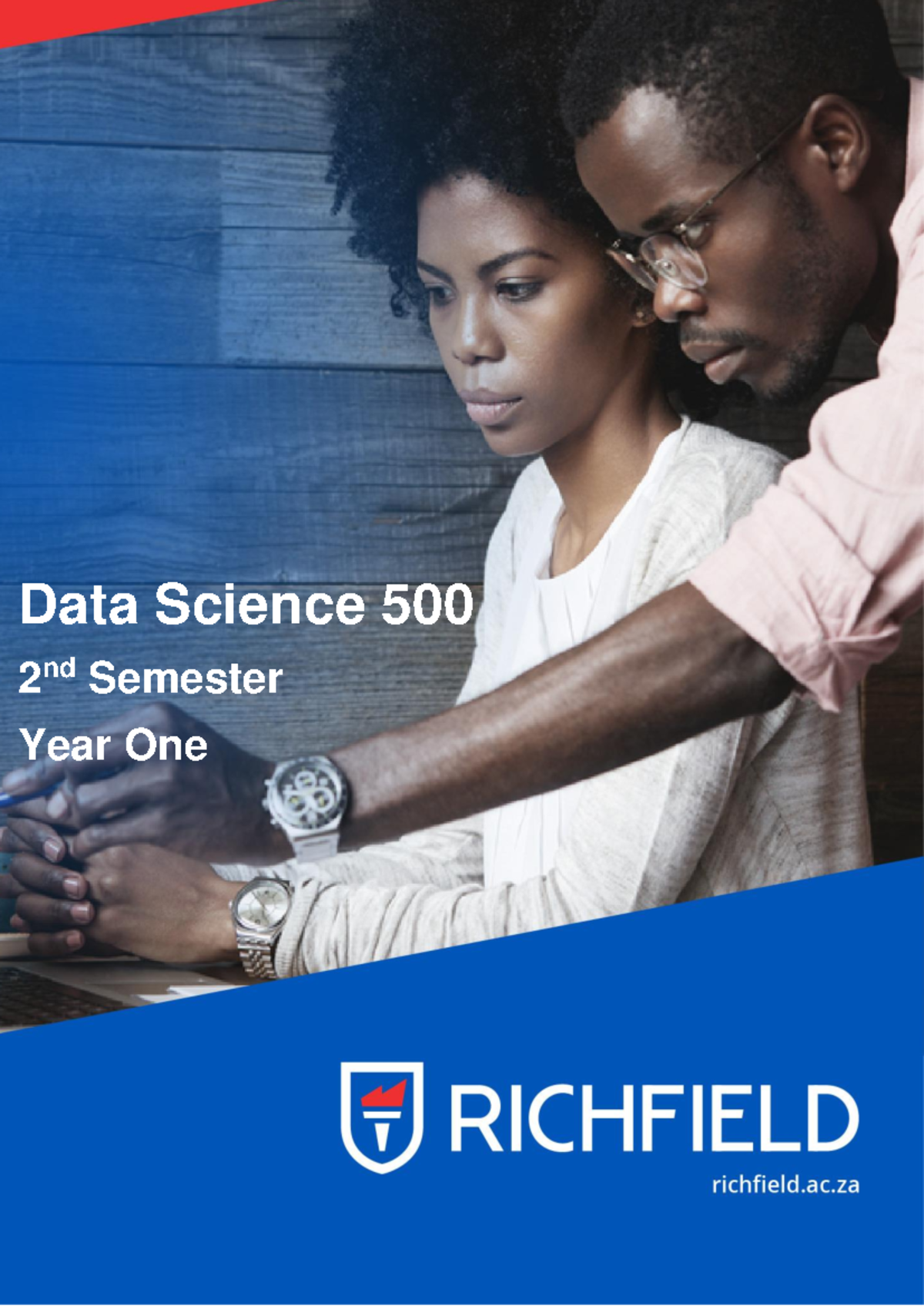 Data Science Study Guide - Data Science 500 2 nd Semester Year One ...