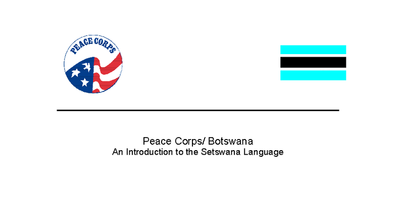 Bw Setswana Language Lessons: A Beginner's Guide to Learning Setswana ...