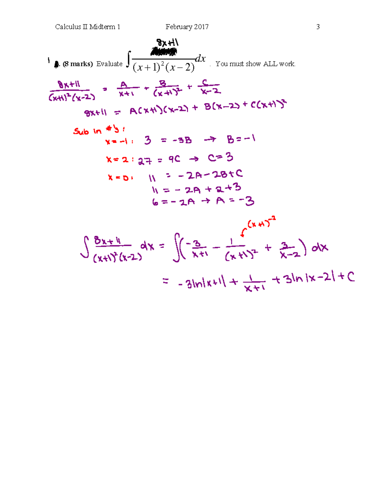 Calculus Midterm 1 Questions (Course Code: MATH101) - Studocu