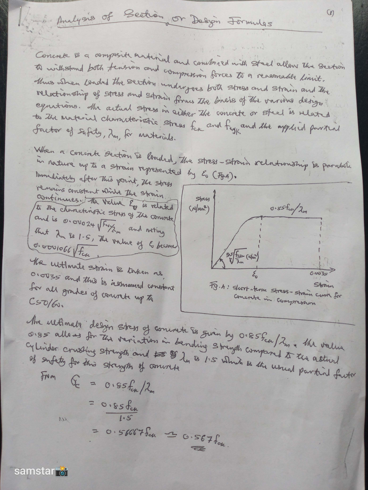 BLD 433 Final Exam: Analysis of Concrete and Steel Design Formulas ...