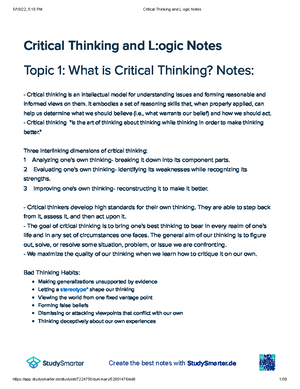 [Solved] In relation to leading a culture of integrity supervisors are - Critical Thinking and ...