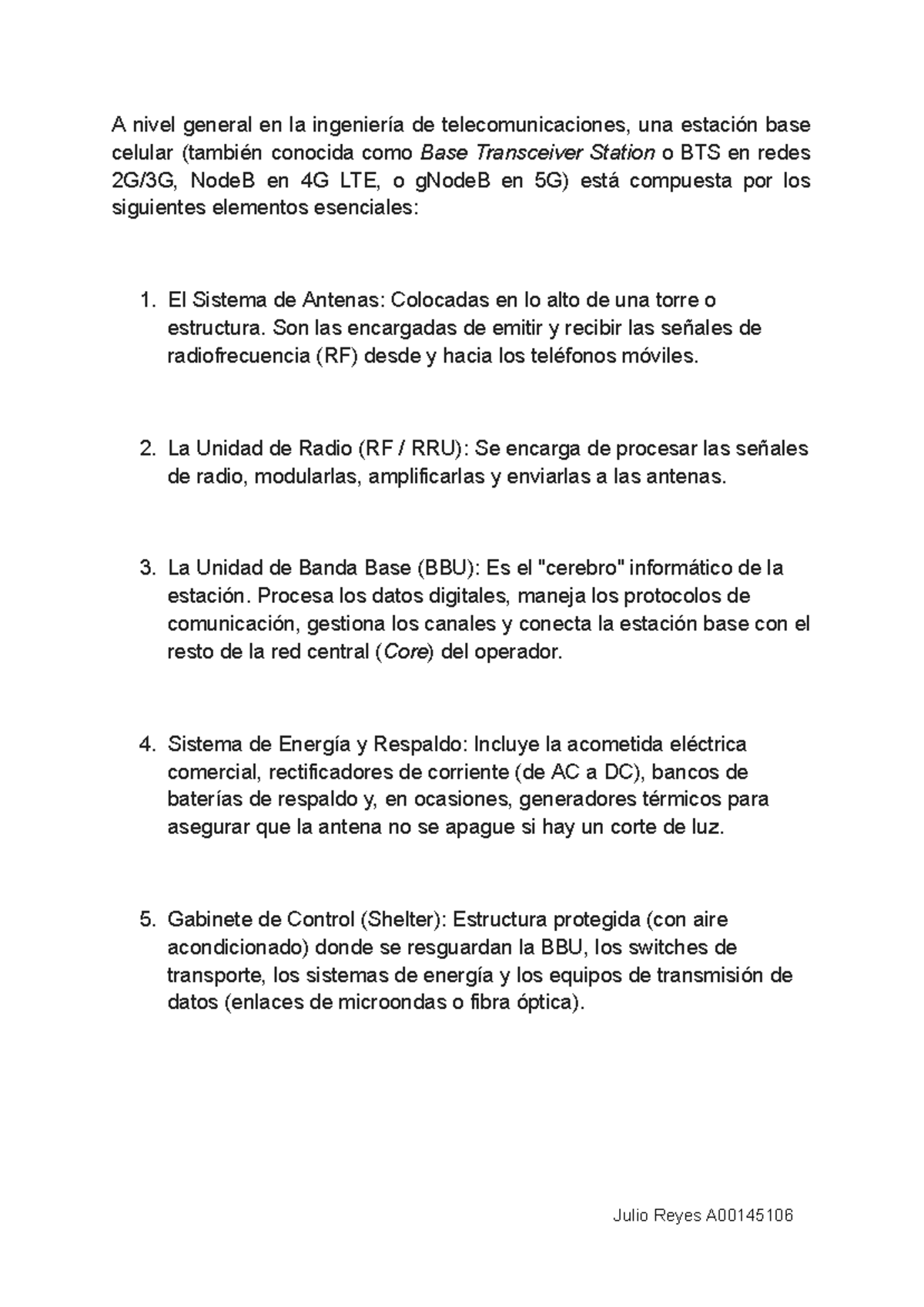 Elementos del Sistema de Antenas: Clase 3.1 - Studocu