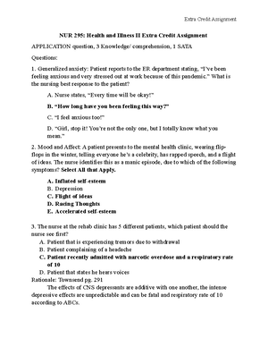 Case Study Dementia - Alzheimer's - NUR 275 Case Study Dementia ...