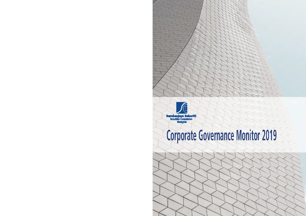 Corporate Governance Monitor 2019: Insights & Analysis - Studocu