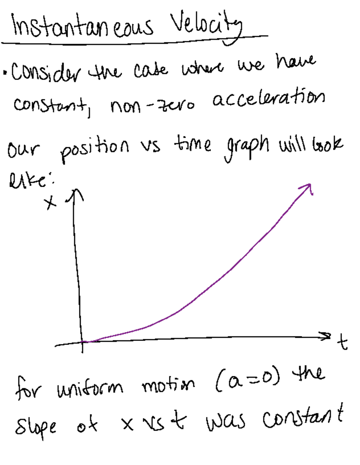 Kinematics in 1D: Constant Acceleration Case Study (PHYS101) - Studocu