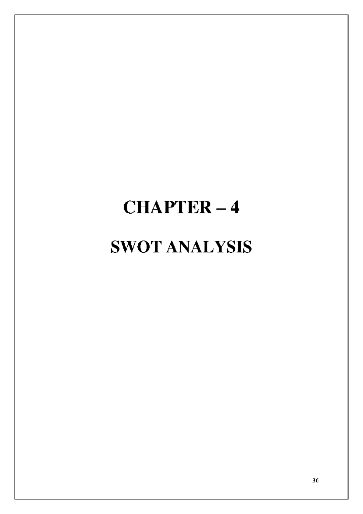 MR1801 - SWOT Analysis and Financial Statement Insights - Studocu