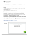 ITT-116 - Platforms and Network Technologies - Studocu