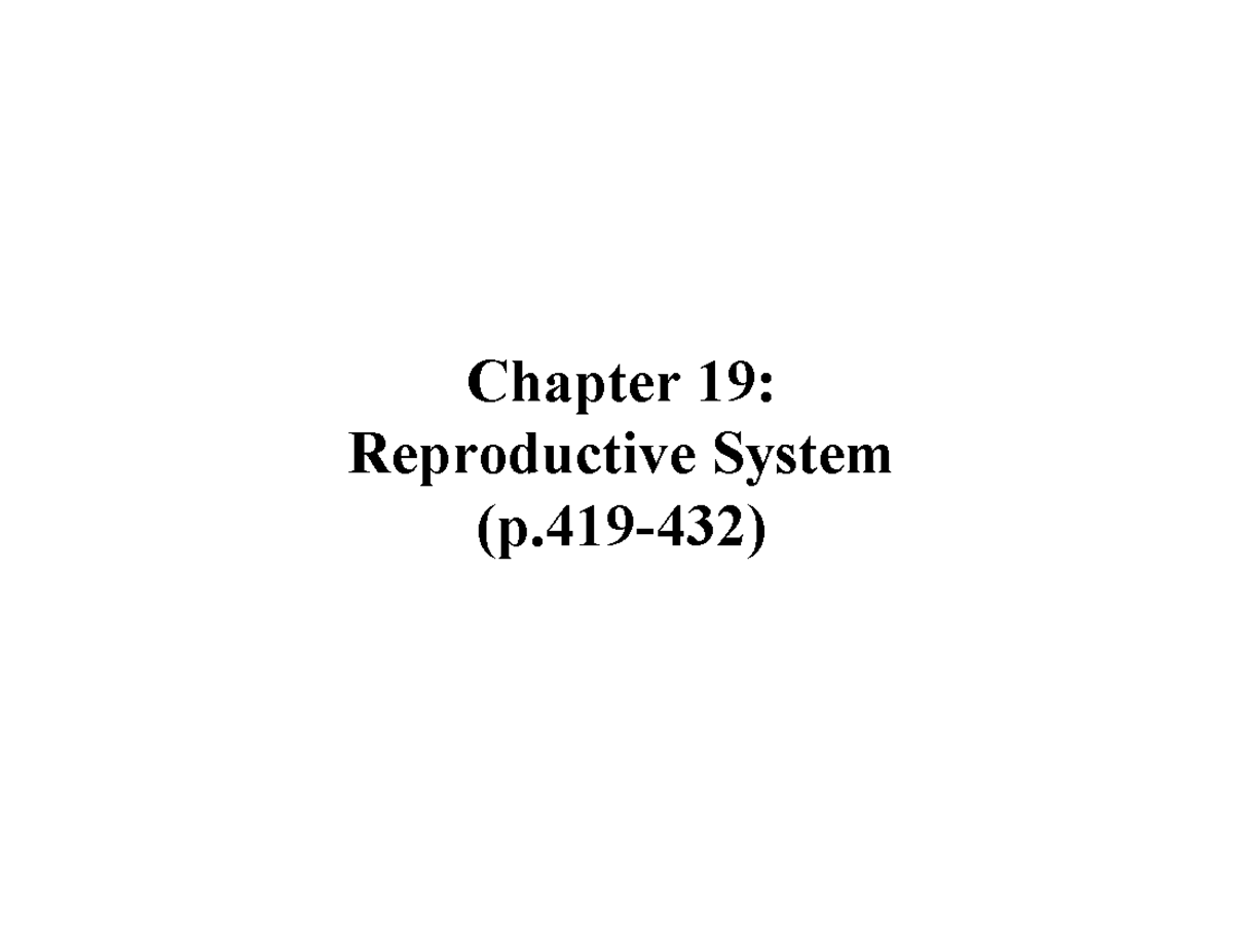 Hormonal Control and Anatomy of the Human Reproductive System (BIO 212 ...