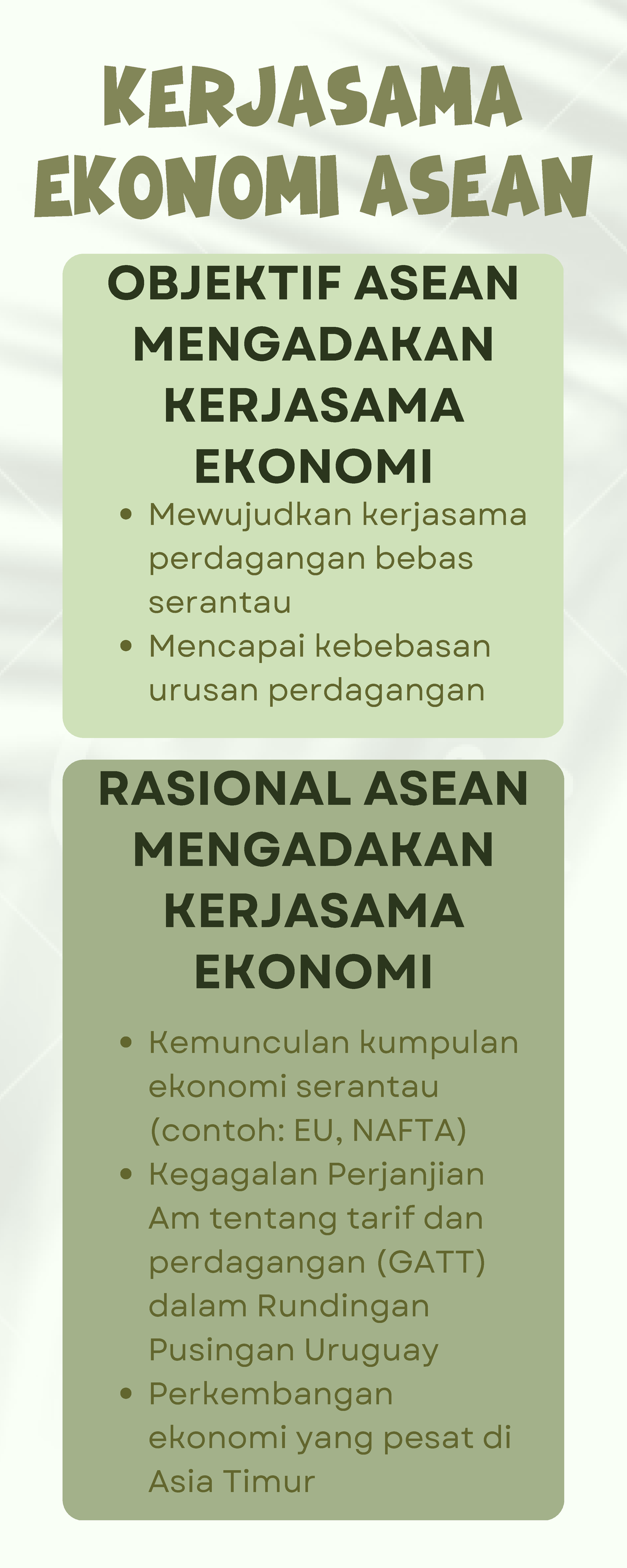 Kerjasama Ekonomi ASEAN: Mewujudkan Perdagangan Bebas dan Pertumbuhan ...