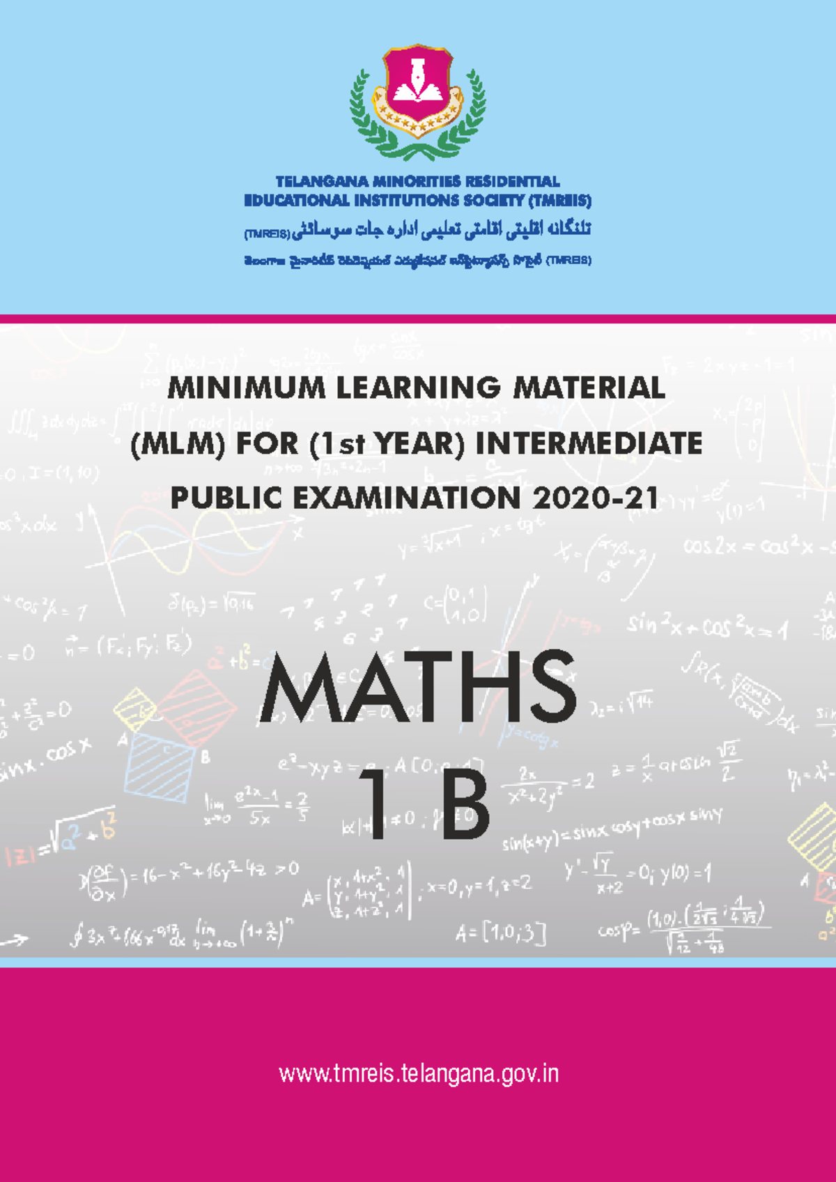 Maths 1B 1st YEAR MLM Notes for Public Exam 2020-21 - Studocu