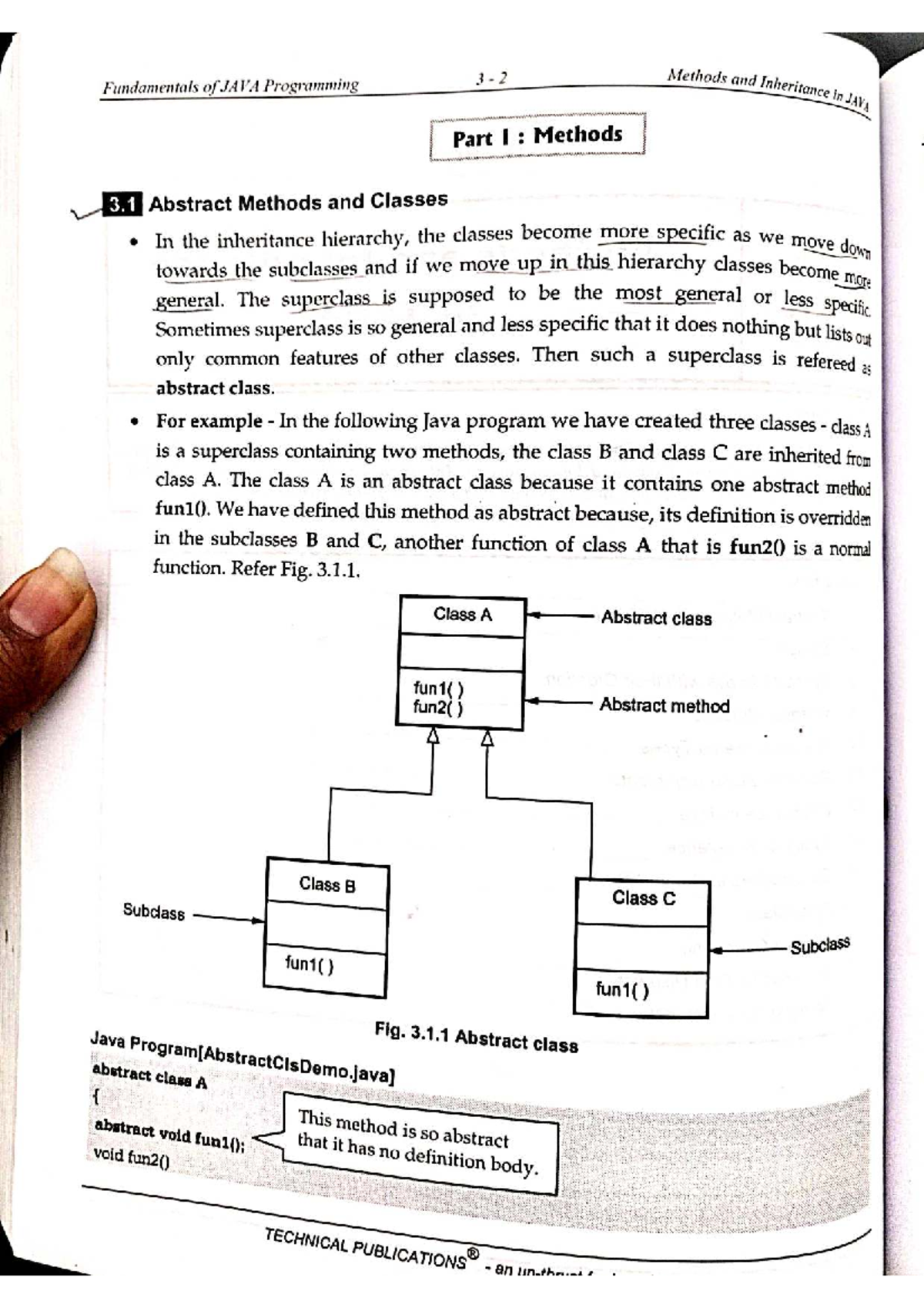 Fundamentals of JAVA Programming 2: Methods & Inheritance Notes - Studocu
