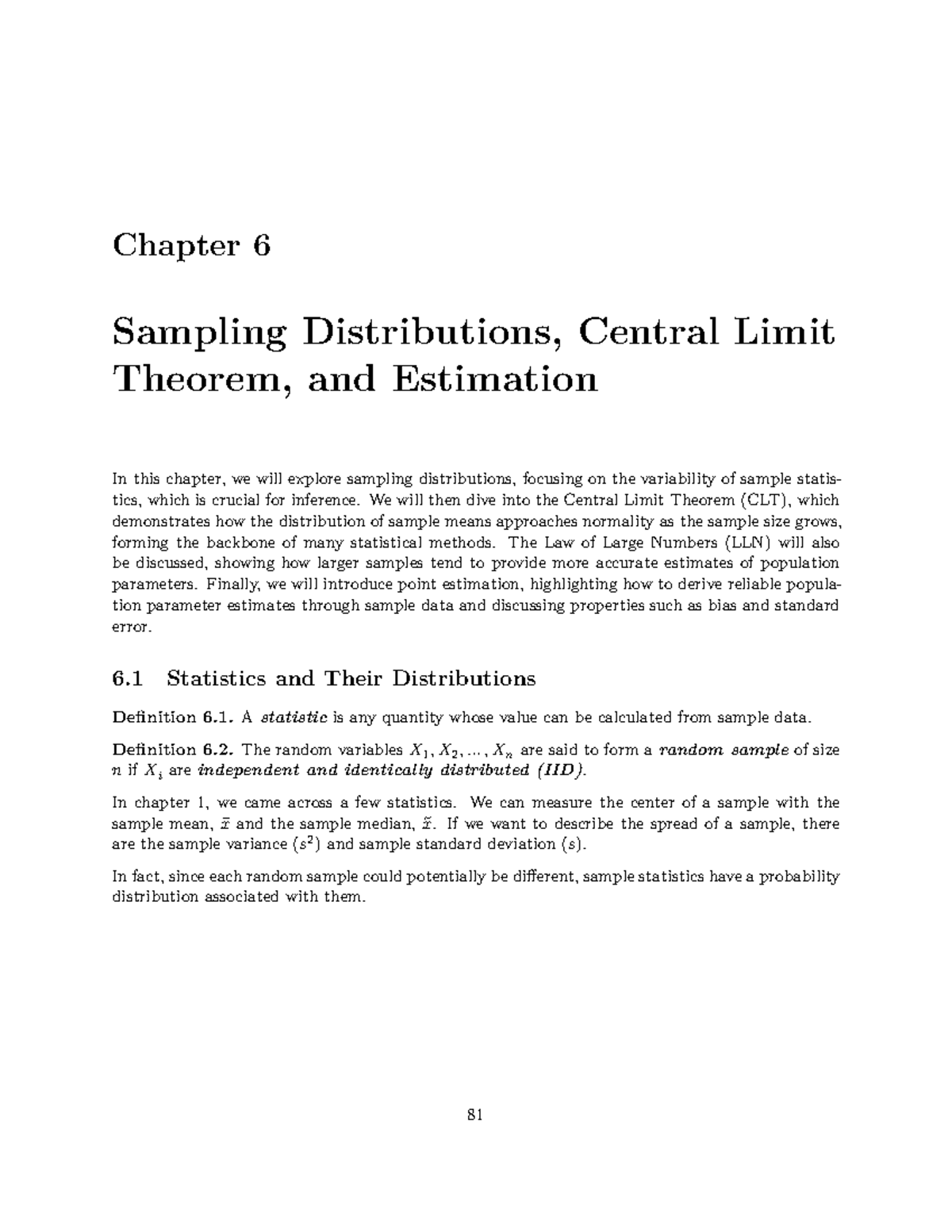 STAT 315 Final Exam Notes: Sampling Distributions & CLT Insights ...
